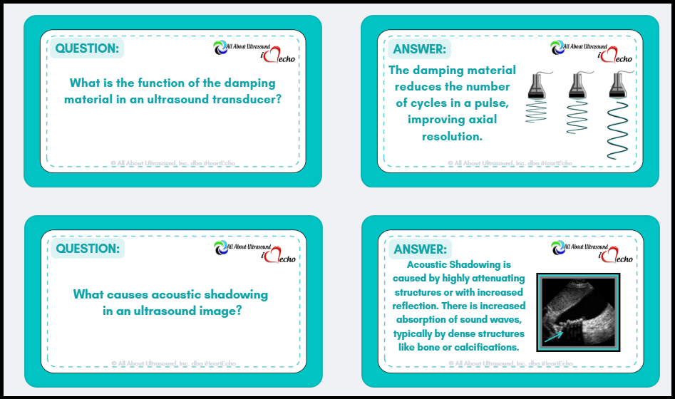 Physics SPI Registry Review Flashcards – All About Ultrasound
