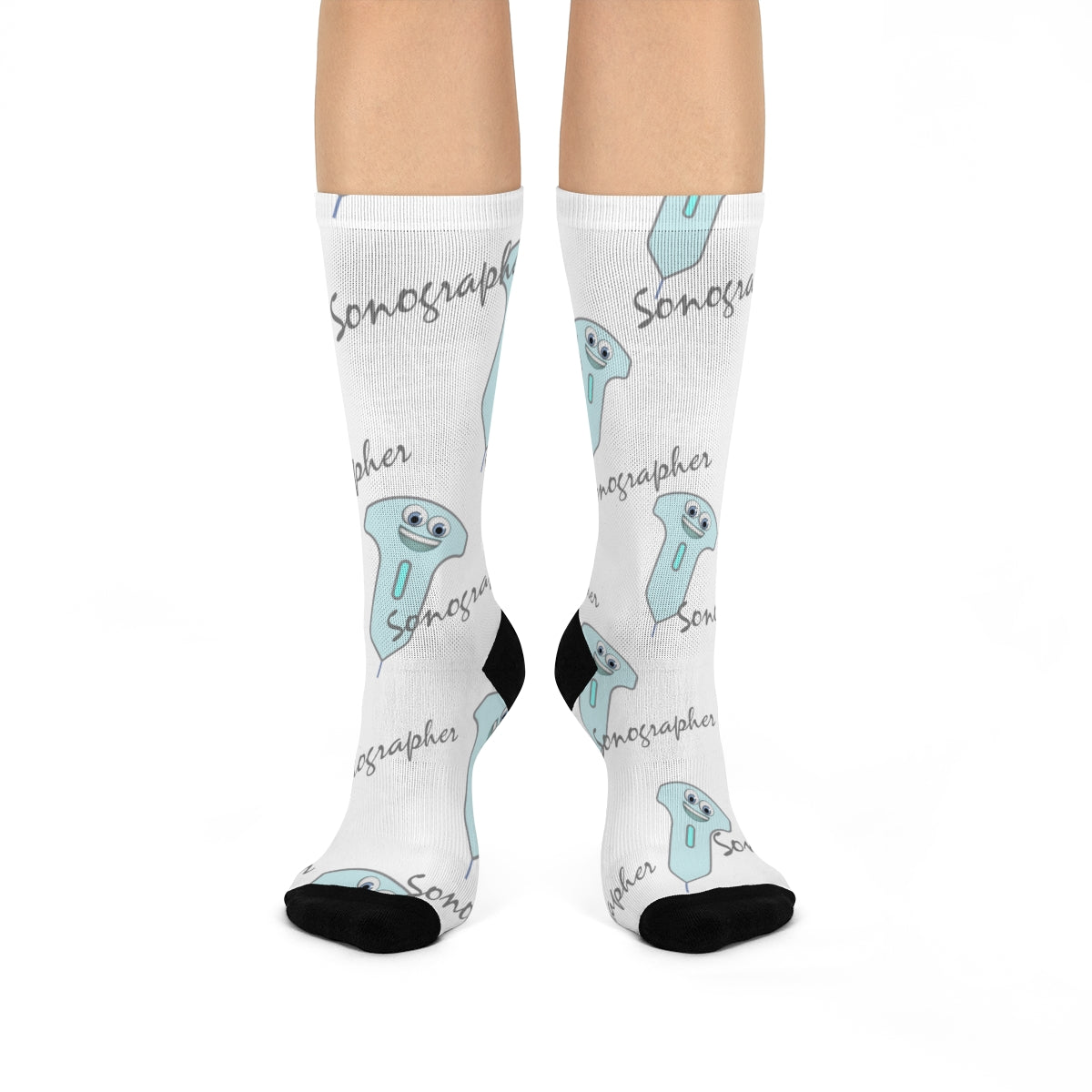 Echomoji™ Sonographer Probe Crew Socks – All About Ultrasound