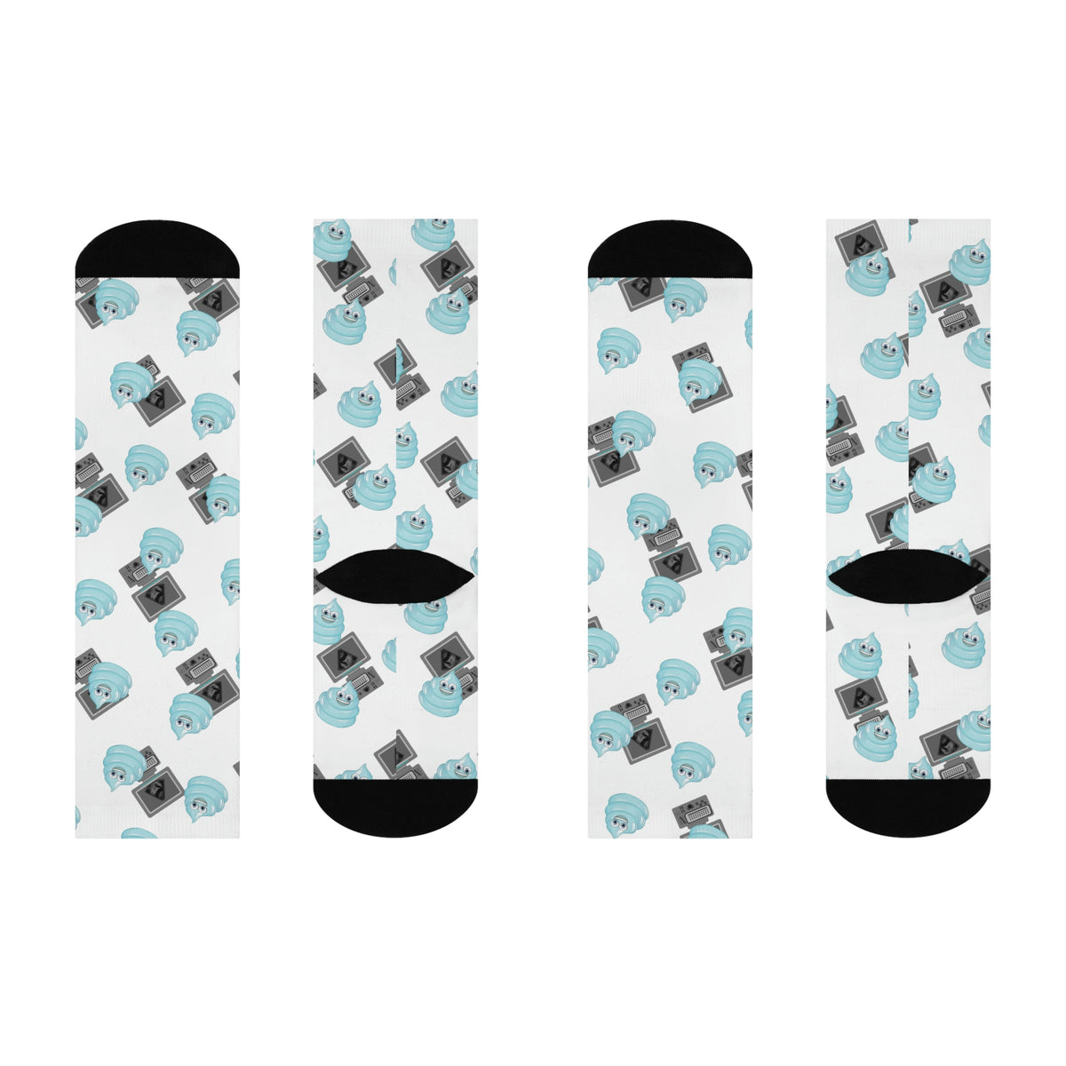 Echomoji™ Crew Socks - General Ultrasound Machine – All About Ultrasound