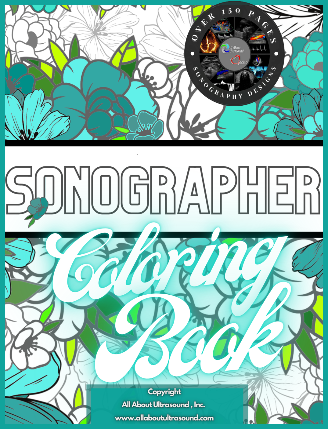 Sonographer Ultrasound Coloring Book – All About Ultrasound