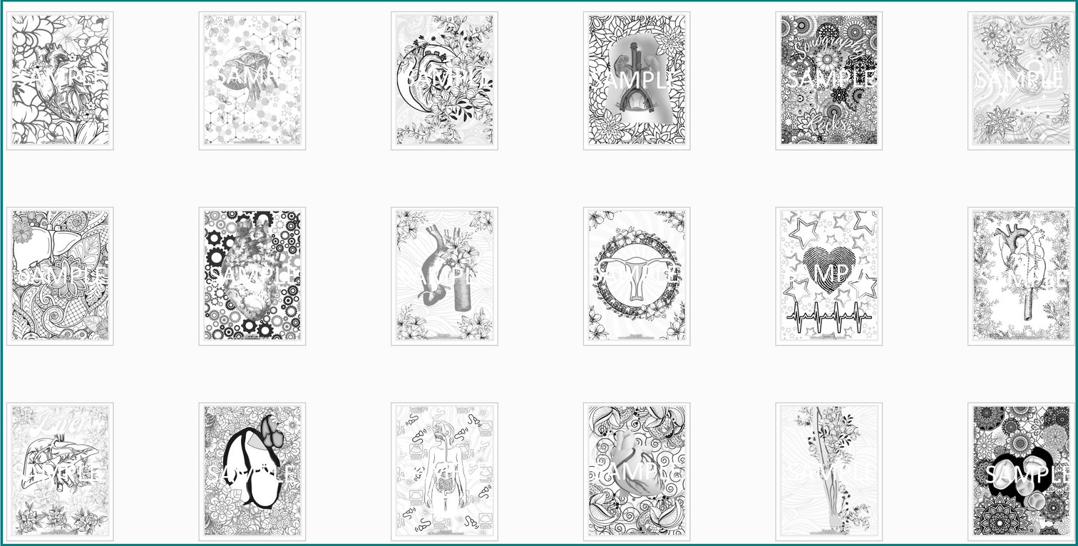 Sonographer Ultrasound Coloring Book – All About Ultrasound